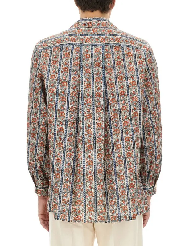 Valentino Garavani Pajama Shirt With Voyage Imaginaire Print