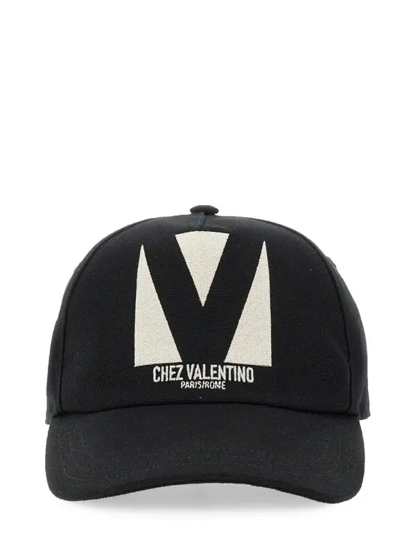 Valentino Garavani Chez Embroidered Baseball Cap