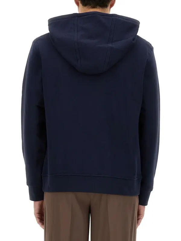 Etro Zip-up Hoodie - Blue