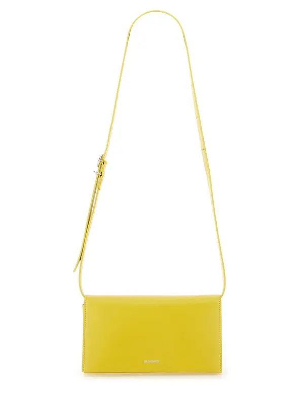 JIL SANDER Leather All-day Bag - Yellow
