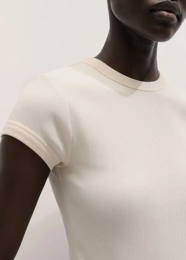 ME+EM Variegated Rib Tee