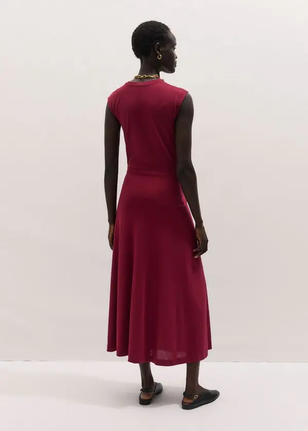 ME+EM Tie Front Maxi Dress