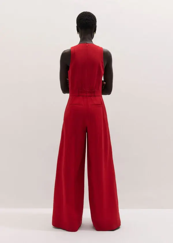 ME+EM Tailored Wide Leg Jumpsuit