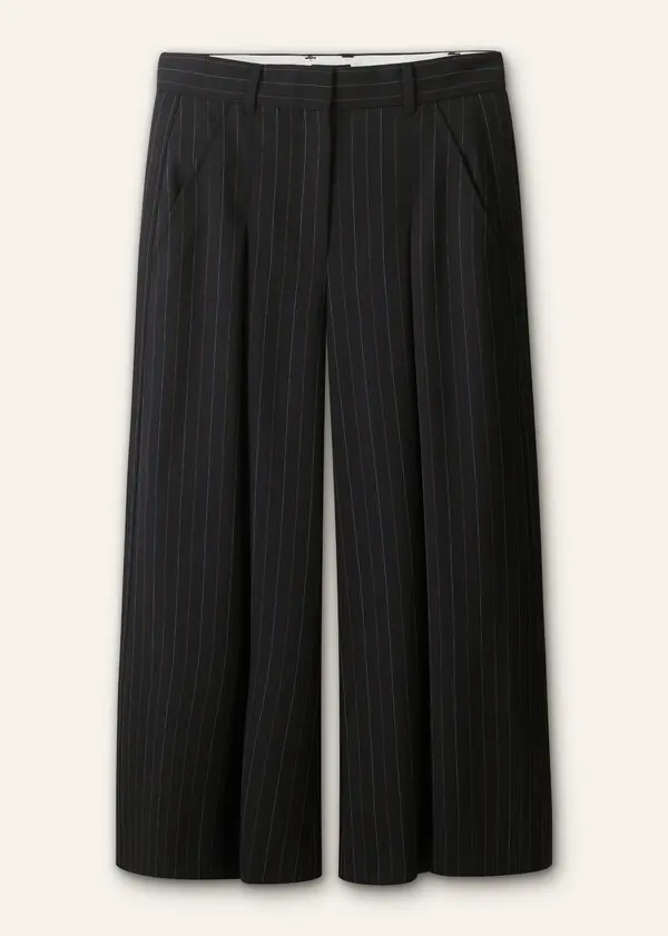 ME+EM Ultimate Wide Pinstripe Culotte