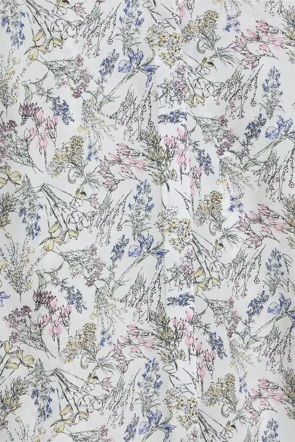 Adam Lippes Mathias Floralprint Silkcrepe Shirt