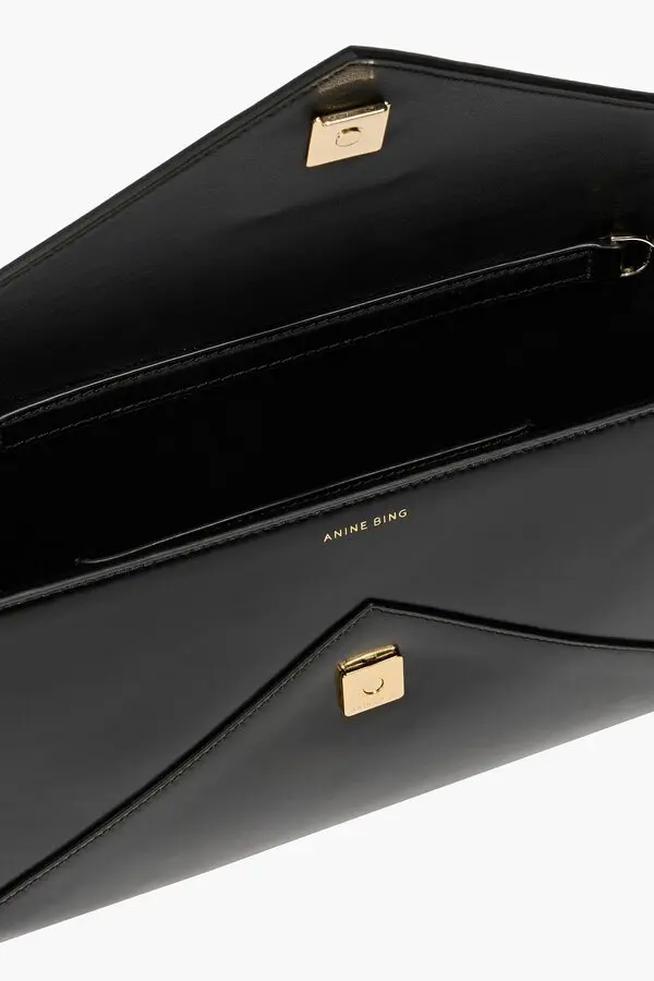 ANINE BING Elly Quilted Leather Shoulder Bag