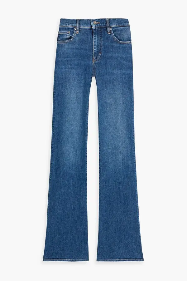 FRAME The Icon Long Midrise Flared Jeans