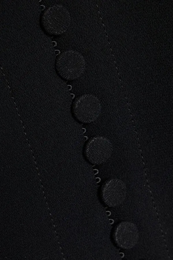 Dries Van Noten Crepe Straightleg Pants
