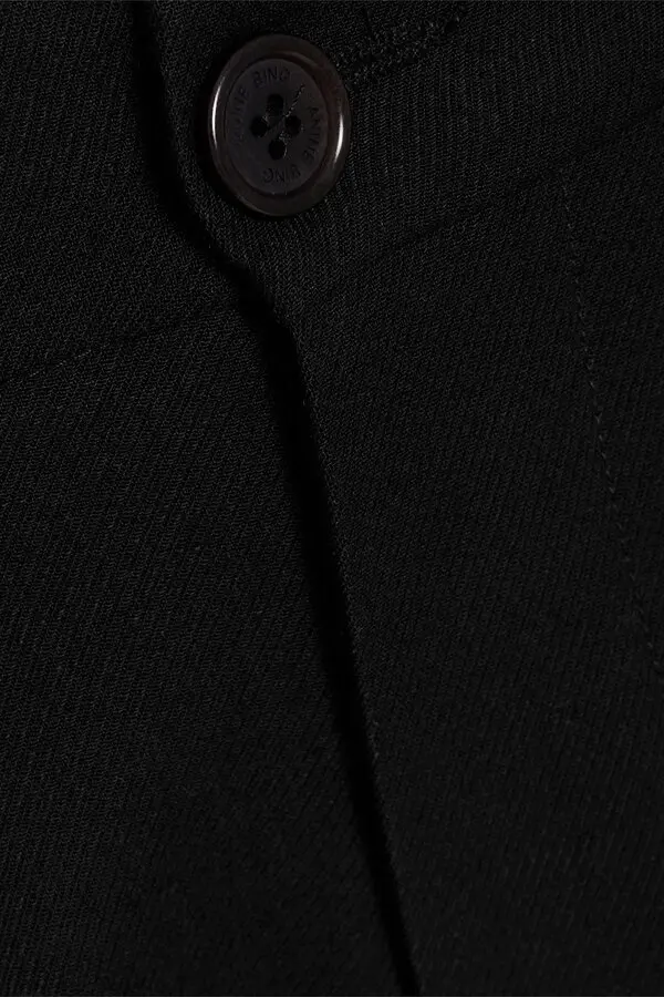 ANINE BING Twill Straightleg Pants