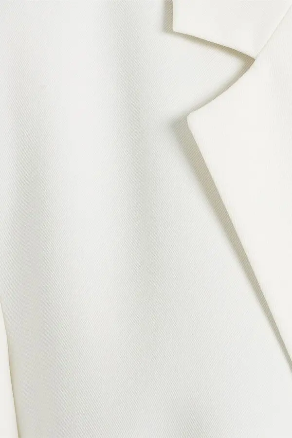 Victoria Beckham Woolblend Twill Blazer