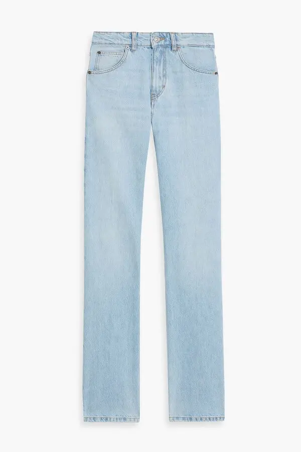Victoria Beckham Julia Highrise Straightleg Jeans