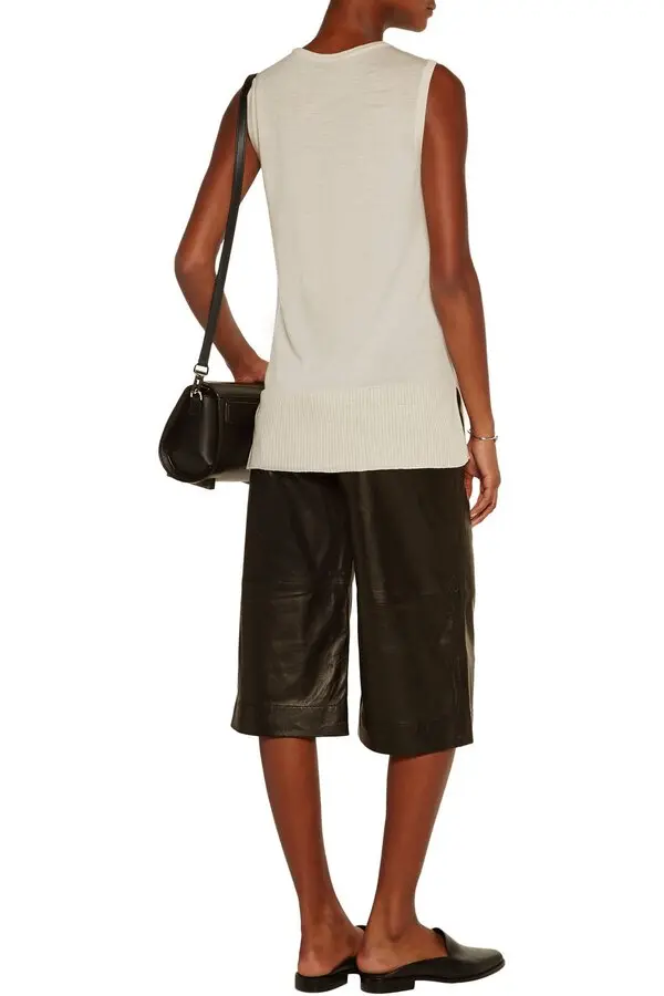 Rag & Bone Carolyn Lace And Wool Top