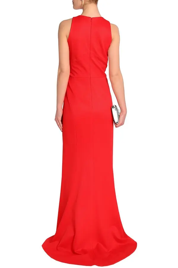 Zac Posen Fluted Cady Gown