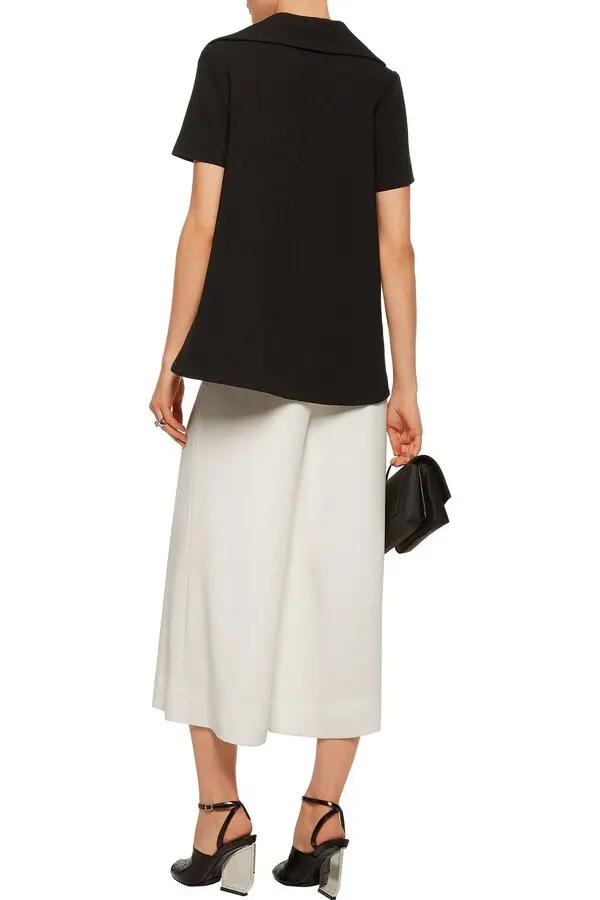 Co Crepe Top - Black