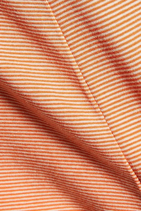 Kain Hatton Striped Stretchmodal Peplum Top