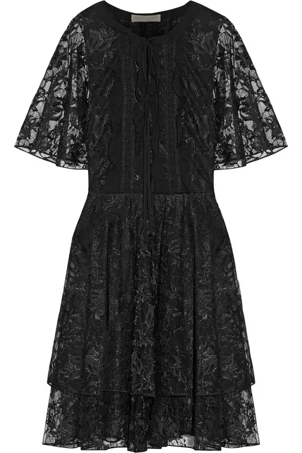 Sachin & Babi Onassis" Layered Corded Lace Dress