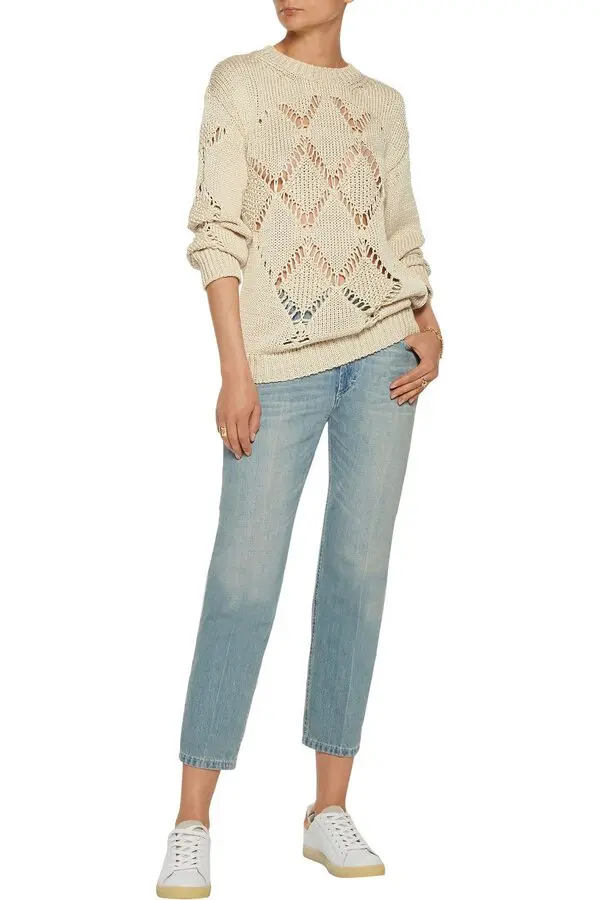 Sandro Spandau Openknit Sweater