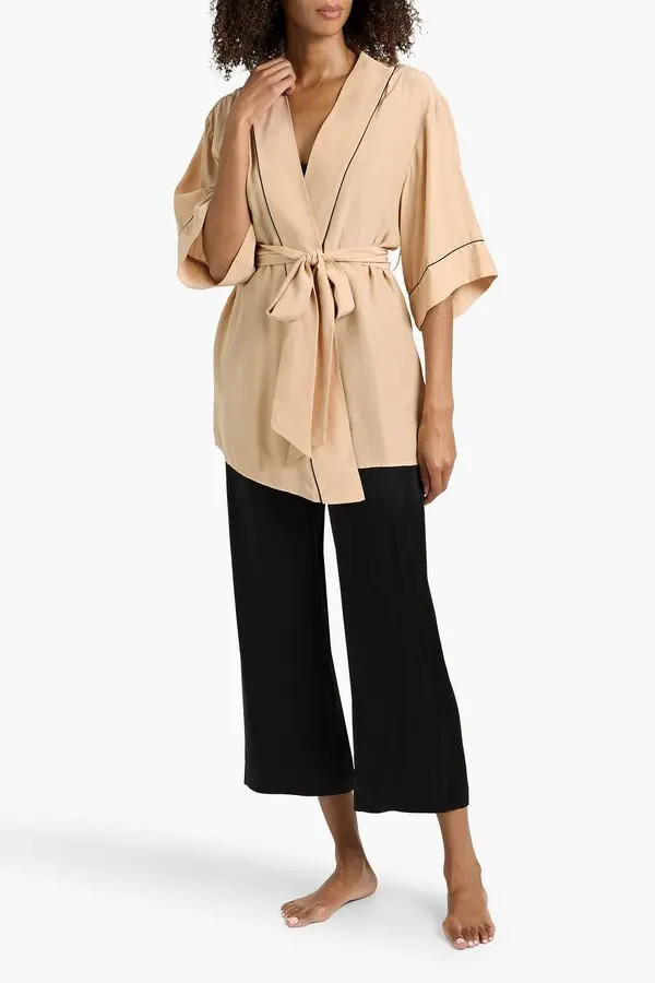 Kiki De Montparnasse Silk Robe