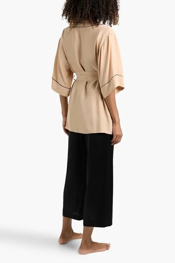 Kiki De Montparnasse Silk Robe
