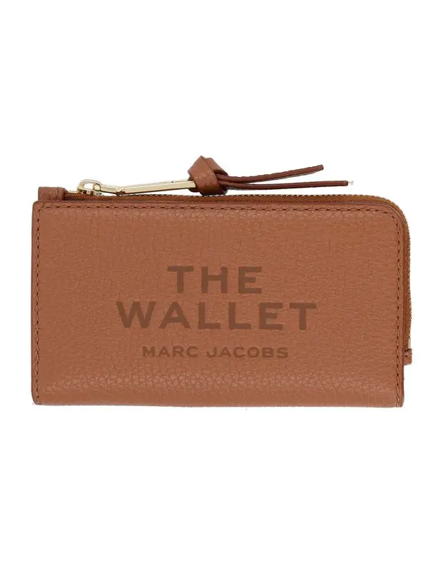 Marc Jacobs Portafoglio "the Leather Slim Wallet - Brown