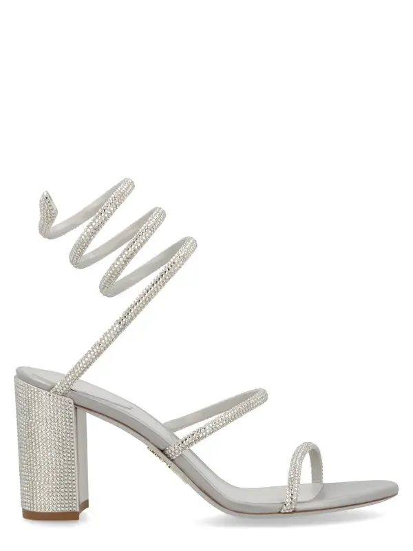 Rene Caovilla Cleo" Embellished High Heel Sandals