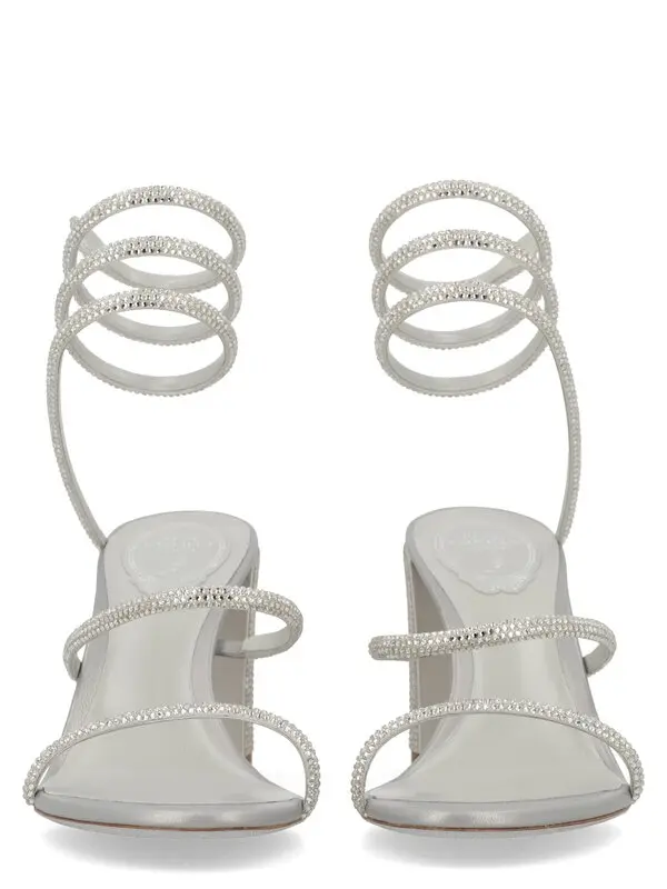 Rene Caovilla Cleo" Embellished High Heel Sandals
