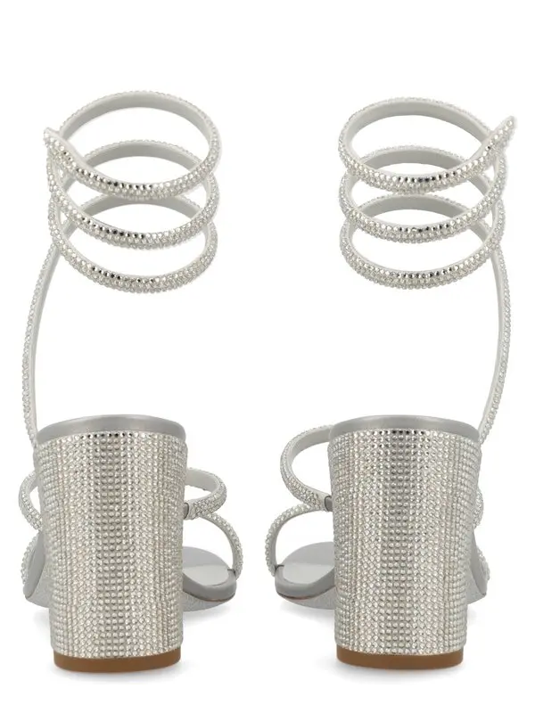 Rene Caovilla Cleo" Embellished High Heel Sandals