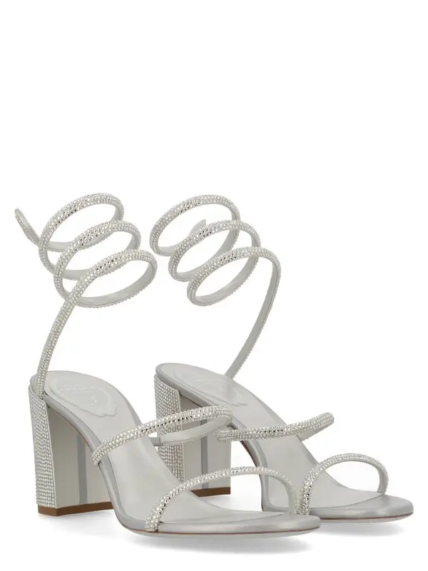 Rene Caovilla Cleo" Embellished High Heel Sandals