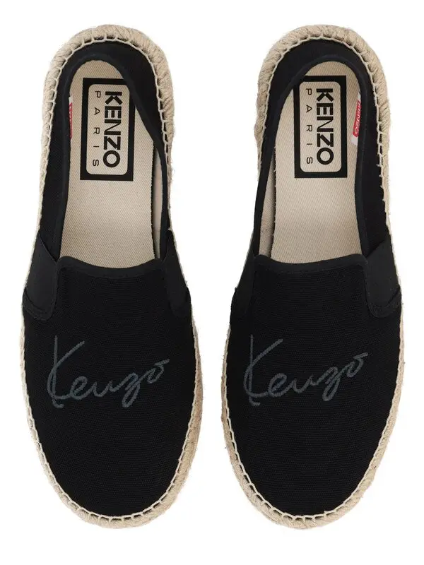 Kenzo Embroidered Logo Espadrilles