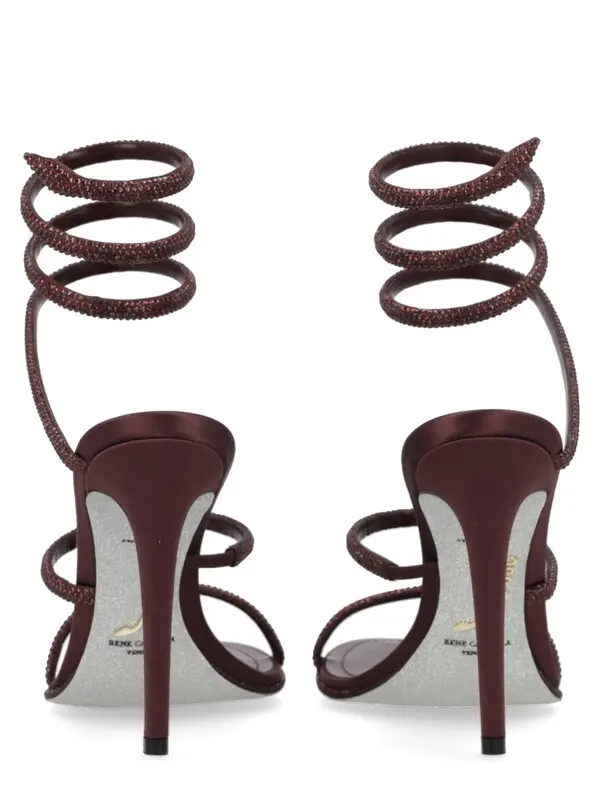 Rene Caovilla Cleo" Embellished Stiletto Sandals