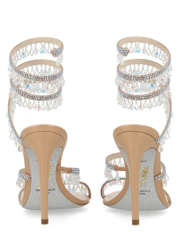 Rene Caovilla Chandelier" Stiletto Sandals