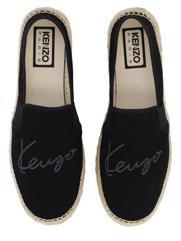 Kenzo Embroidered Logo Espadrilles