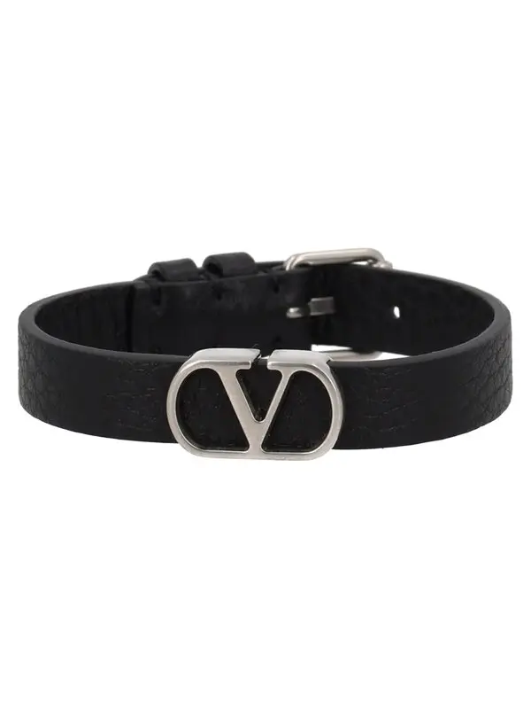 Valentino Garavani Vlogo Signature Bracelet - Black