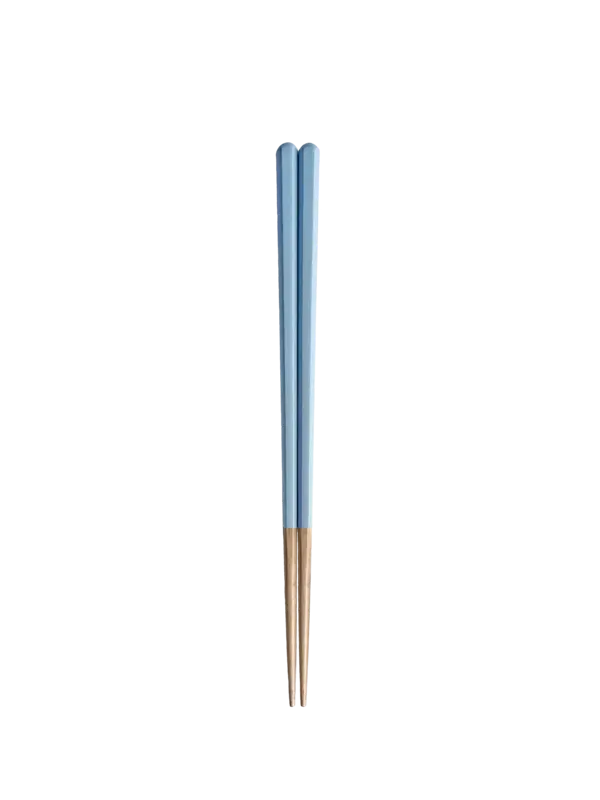 Twig New York Mono Chopsticks Set Of Four Powder - Blue