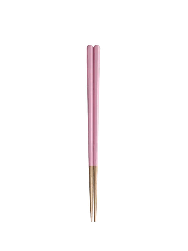 Twig New York Mono Chopsticks Set Of Four Powder - Pink