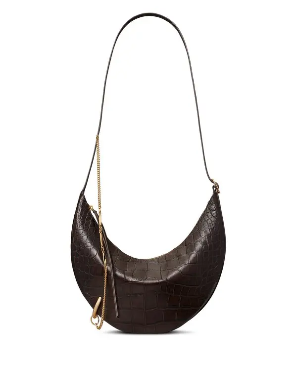 Tory Burch Pierced Embossed Leather Crossbody