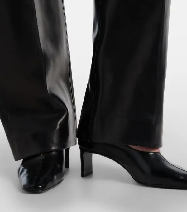 Khaite Cecilia Leather Pumps