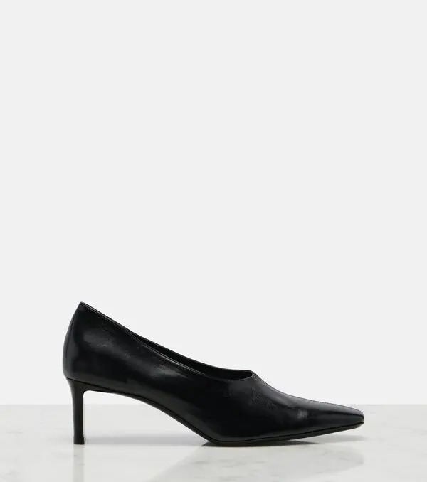 Khaite Cecilia Leather Pumps