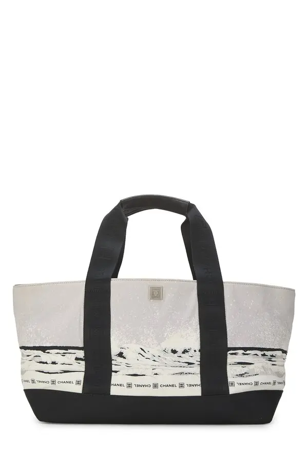 Chanel Multicolor Sportline 'cc' Wave Tote