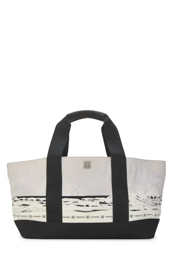 Chanel Multicolor Sportline 'cc' Wave Tote