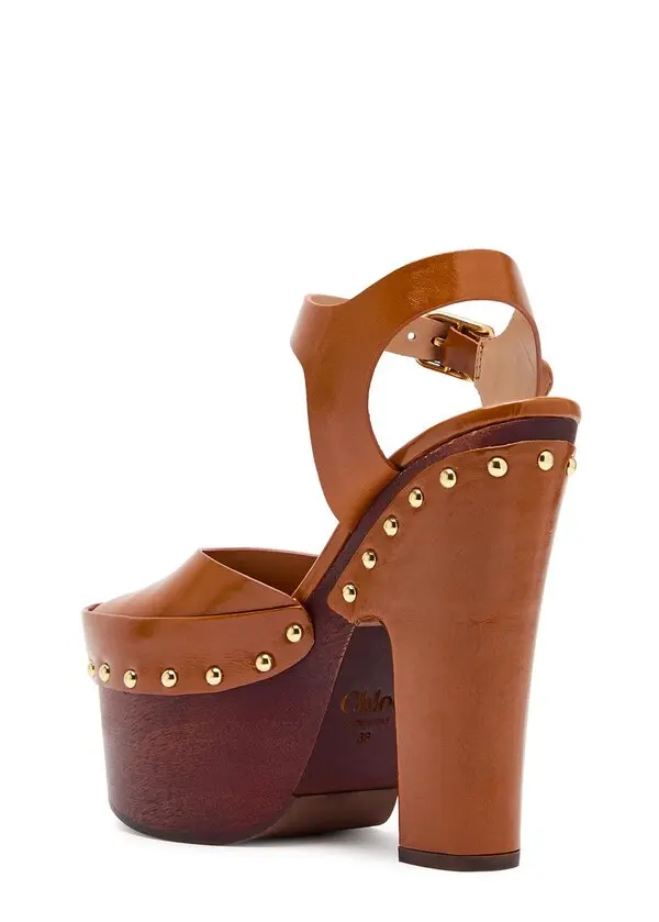 Chloé Meret Platform Clogs