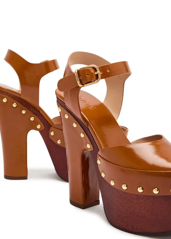 Chloé Meret Platform Clogs