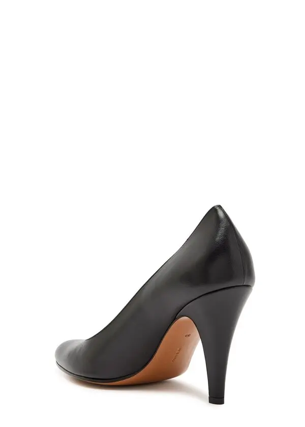 THE ROW Ornella 95 Leather Pumps