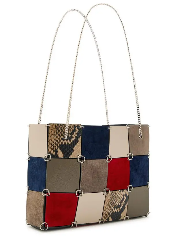 Khaite Emma Mini Panelled Leather Tote