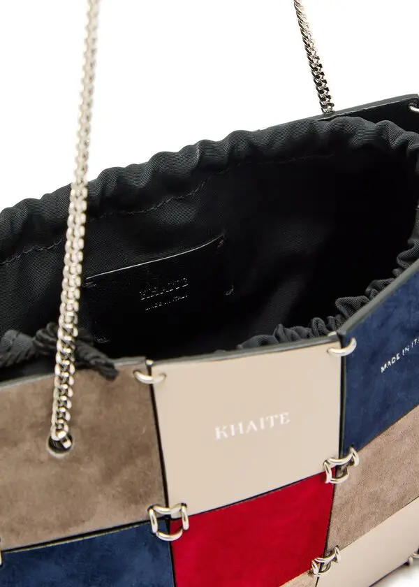 Khaite Emma Mini Panelled Leather Tote