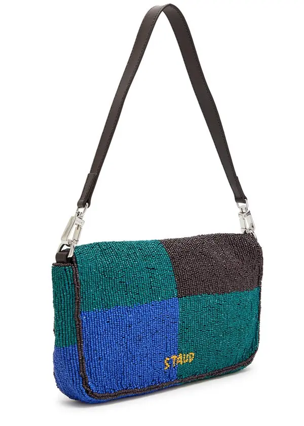 Staud Timmy Beaded Shoulder Bag