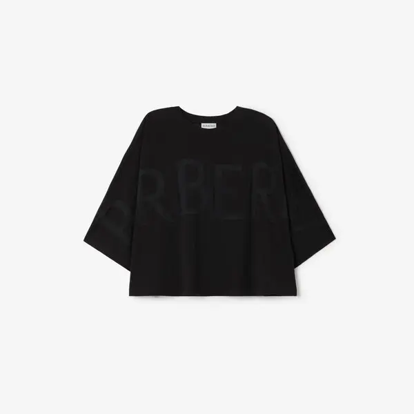 Burberry Logo Devoré T-shirt