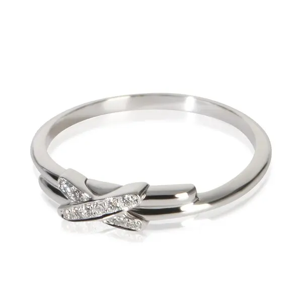 CHAUMET Jeux De Liens White Gold Diamond Ring