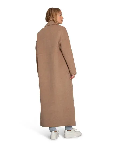 BELLE & BLOOM Publisher Maxi Coat - Oat
