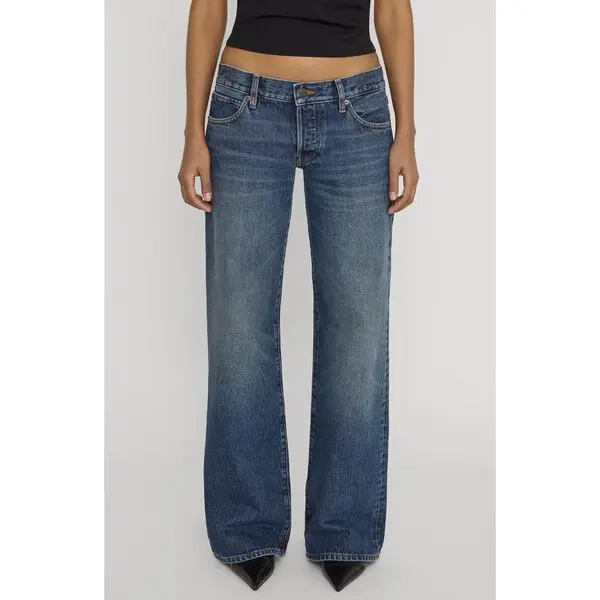 FRAME Pixie Gray Wide Leg Jeans - Tolerate